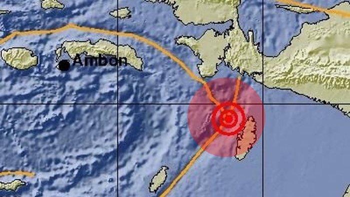 Gempa Bumi Magnitudo 4,1 Guncang Maluku Rabu Pagi - Tribunmanado.co.id