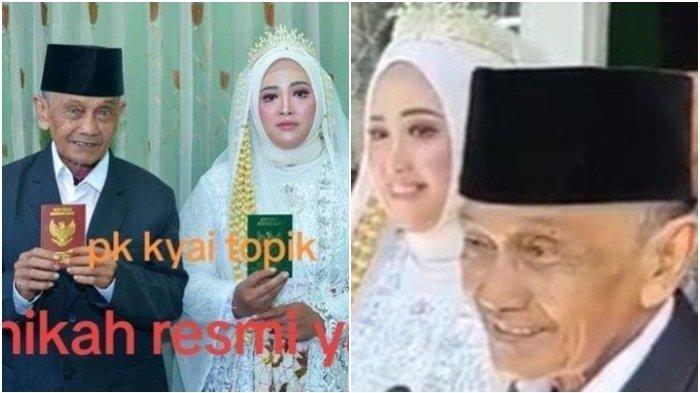 Sosok Kiai Topik, Kakek 78 Tahun yang Nikahi Seorang Gadis, Sudah 4 Kali Nikah, Bukan Orang ...