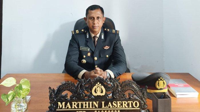 Sosok Kapolsek Tagulandang Iptu Marthin Lorens Laserto, Erupsi Gunung Ruang Jadi Pengalaman ...