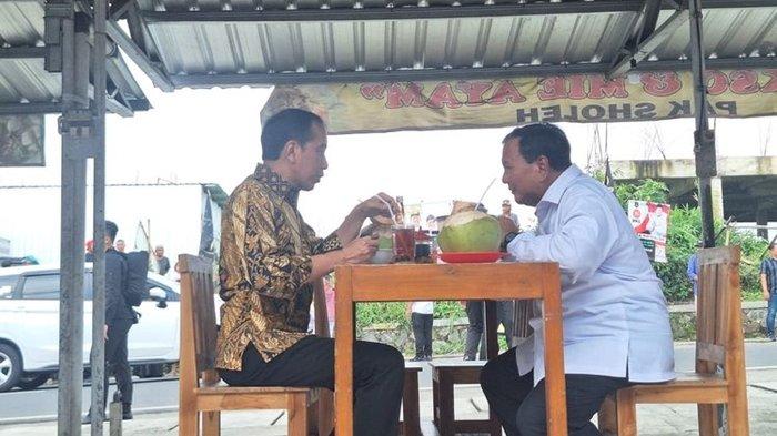 Isi Obrolan Jokowi dan Prabowo saat Makan Bakso Bersama di Magelang, Bahas Apa? - Tribunmanado.co.id