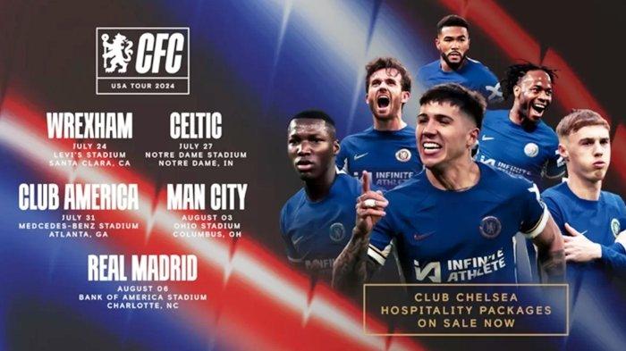 Tur Pramusim di Amerika Serikat, Ini Jadwal Laga Chelsea dan Daftar Pemain yang Ikut ...