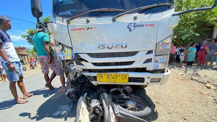 BREAKING NEWS: Kecelakaan Maut Truk vs Motor di Bolmut Sulawesi Utara, 1 Orang Meninggal Dunia ...