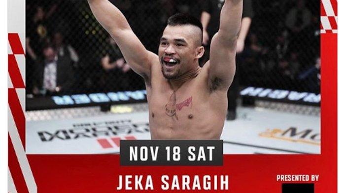 Jeka Saragih Pukul KO Lucas Alexander di Ronde Pertama, UFC Beri ...