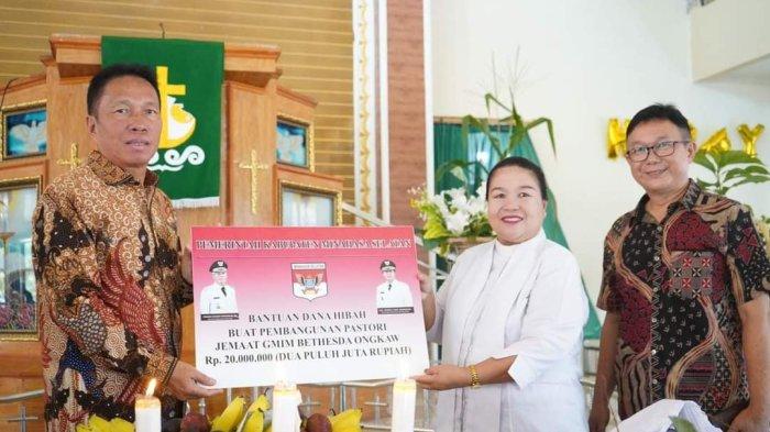 Jemaat Gmim Bethesda Ongkaw Minsel Rayakan Pengucapan Syukur Buah