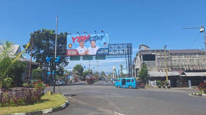 Pilgub Sulawesi Utara, Baliho Yulis Komaling - Victory Mailangkay ...