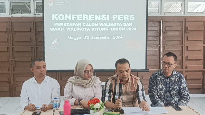 Tetapkan 2 Paslon Wali Kota Bitung Sulut, KPU Lindungi Calon yang Dapat ...