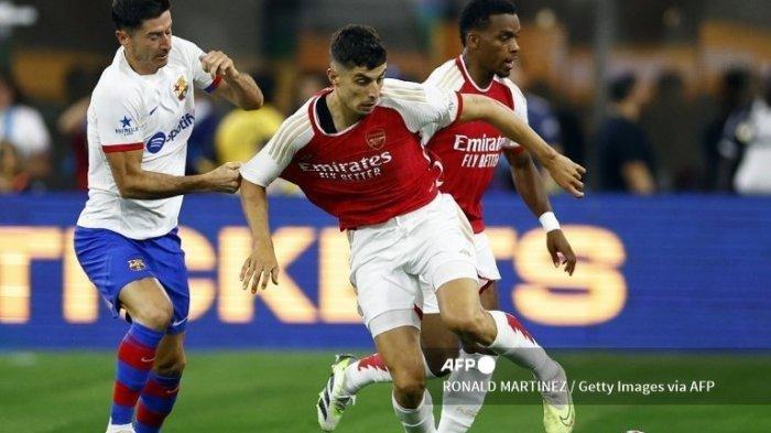 Hasil Akhir Arsenal vs Barcelona, Barca Kalah 5-3 dari The Gunners ...