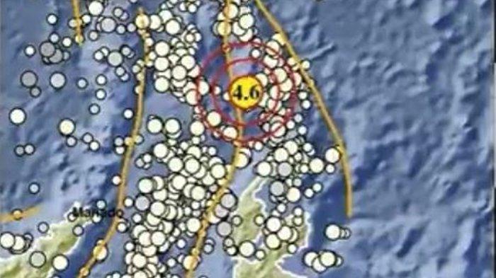 Gempa Bumi di Sulawesi Utara Kamis 27 Februari 2025, Info BMKG Baru Saja di Malonguane ...