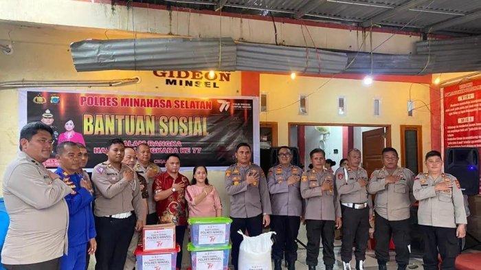 Jelang Hari Bhayangkari, Polres Minsel Gelar Bakti Sosial di Panti ...