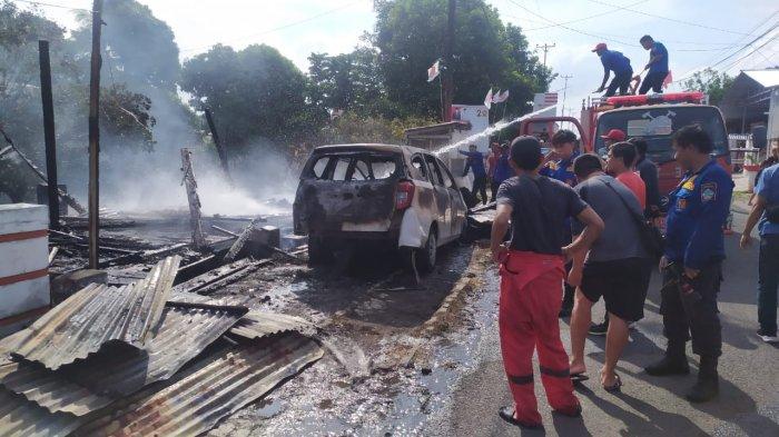 Cerita Saksi Terkait Kebakaran Warung Bakso di Minut Sulawesi Utara - Tribunmanado.co.id