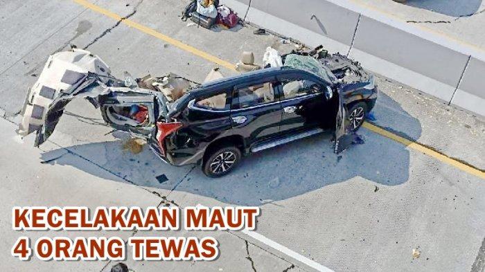 Kecelakaan Maut, 4 Penumpang Tewas Sopir Selamat, Pajero Nyalip dari Kiri lalu Tabrak Truk ...