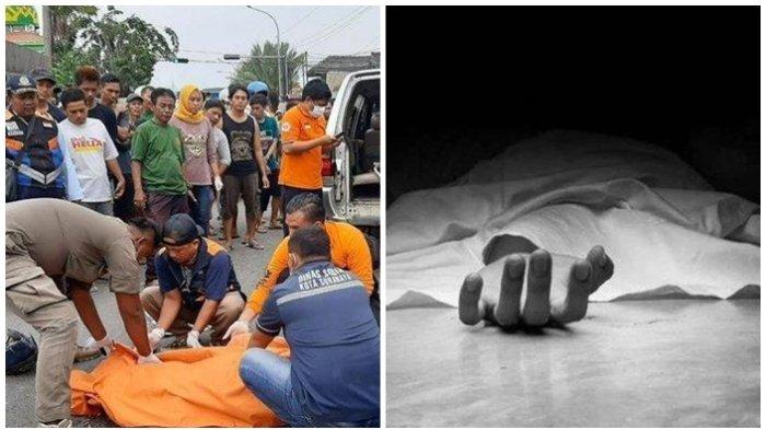Kecelakaan Maut Berusaha Mendahului Motor Pasutri Tergelincir Istri