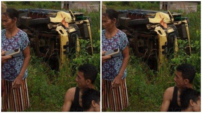 Kecelakaan Truk dan Mobil Pick Up Terlibat Adu Banteng di Jalan Trans ... Kecelakaan Truk dan Mobil Pick Up Terlibat Adu Banteng di Jalan Trans ...