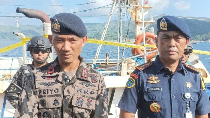 Awak Kapal Asing yang Ditangkap di Laut Sulawesi karena Illegal Fishing ...