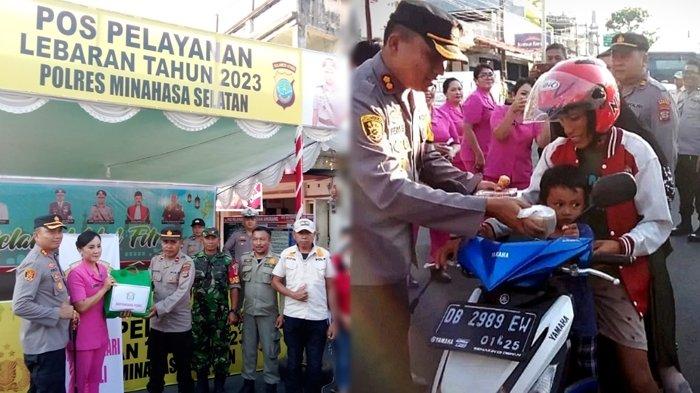 Kapolres dan Ketua Bhayangkari Pimpin Bakti Sosial Polres Minsel Berbagi Takjil Di Bulan ...