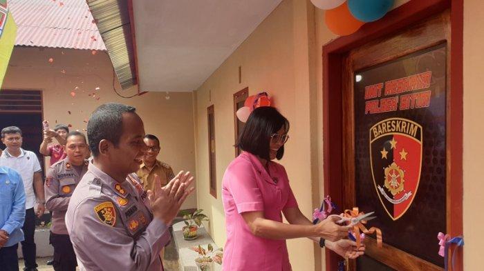 Gedung Baru Unit Reskrim Polsek Sitim Sitaro Diresmikan, Iwan Permadi ...
