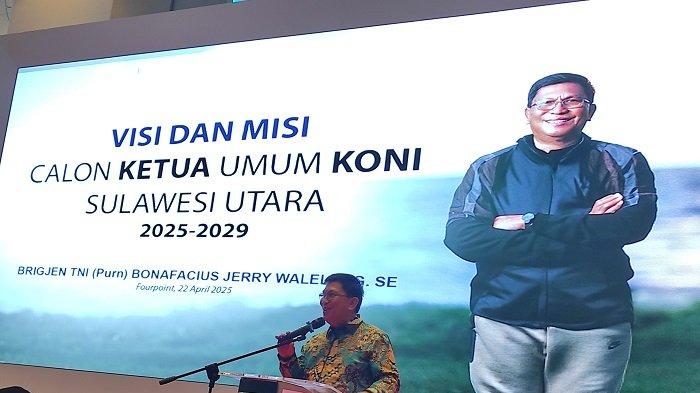 Visi Misi Ketum KONI Sulut yang Baru Brigjen Boy Jerry Waleleng, Bertekad Bawa Prestasi Olahraga ...