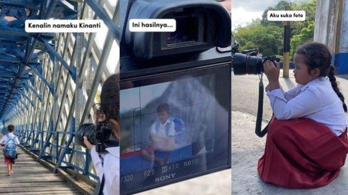 Sosok Kinanti Azzahra Affandy, Siswi SD Jago Motret , Hasil Fotonya ...