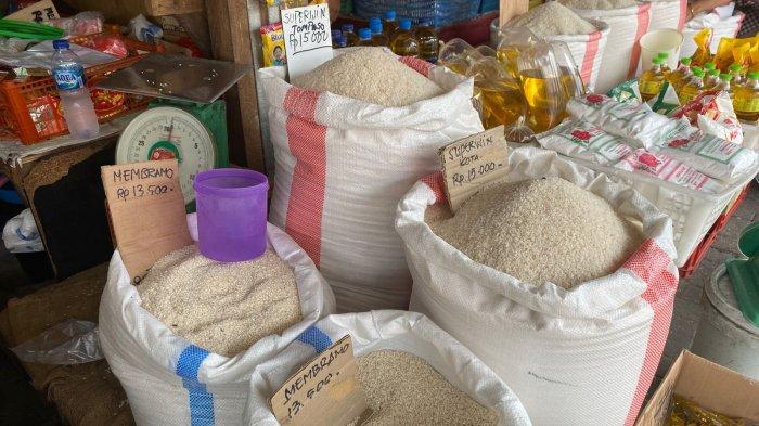 Harga Beras Turun di Pasar Karombasan Manado Sulawesi Utara, Sentuh Rp ...
