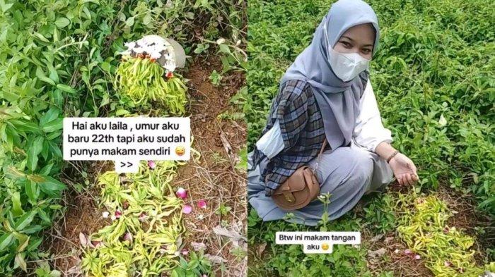 Kisah Pilu Nor Laila Karima, Gadis 22 Tahun Ngaku Sudah Punya Makam ...
