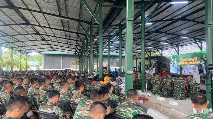Kodam XIII Merdeka Gelar Syukuran HUT ke 65, Mayjen TNI Denny Tuejeh ...