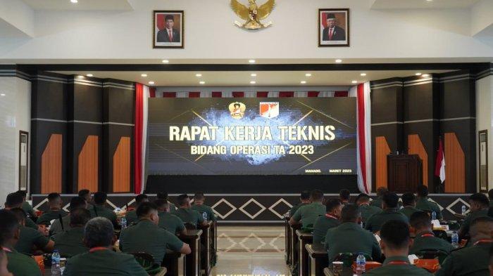 Kodam XIII Merdeka Gelar Rakernis Bidang Operasi, Ini Tujuannya - Tribunmanado.co.id