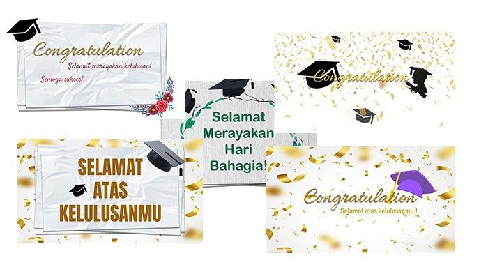 Kartu Ucapan Merayakan Kelulusan, Jadikan Pelengkap Hadiah atau ...