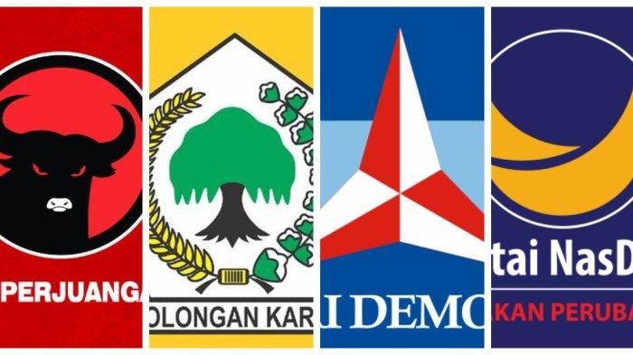 Menghitung Potensi Kursi PDIP, Golkar, Demokrat dan Nasdem di DPR RI ...