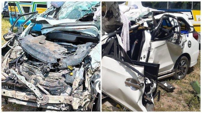 Kecelakaan Maut Di Jalan Tol 3 Orang Tewas Mobil Honda Mobilio Tabrak