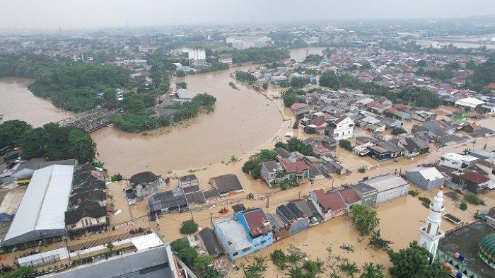 Daftar Daerah dan Fasilitas Umum yang Terdampak Banjir Jabodetabek - Tribunmanado.co.id