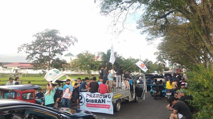BREAKING NEWS: Ratusan Pendukung Prabowo - Gibran di Kotamobagu Sulawesi Utara Kembali Konvoi ...