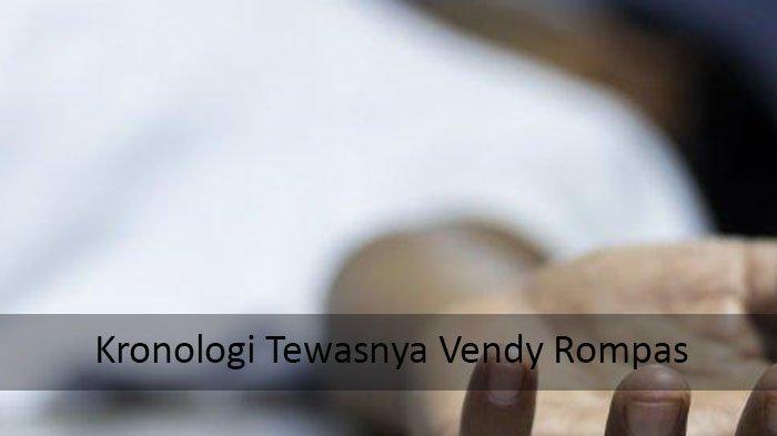 Kronologi Tewasnya Vendy Rompas, Staf Honorer Unima di Tondano Minahasa Sulawesi Utara ...