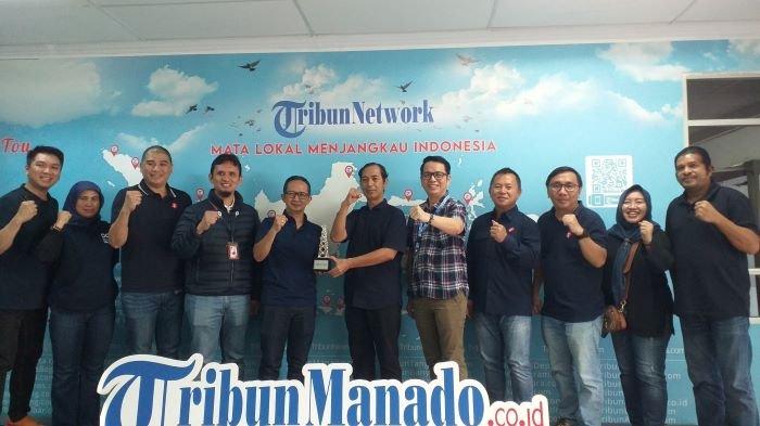 Kunjungi Tribun Manado, Aldin Hasyim Jelaskan Merger Indihome dan ...