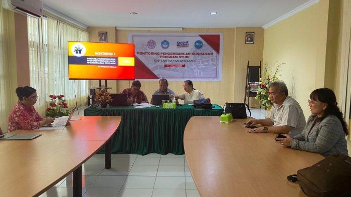 LP3 Unsrat Manado Lakukan Monitoring Pengembangan Kurikulum Program Studi 2024 - Tribunmanado.co.id