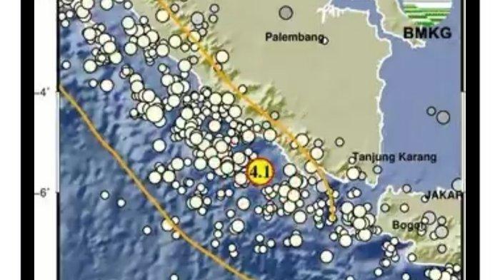 Gempa Terkini Minggu 5 Maret 2023, Baru Terjadi di Lampung, Berikut Info BMKG untuk Magnitudonya ...