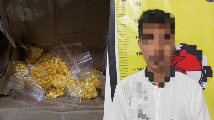Kronologi Polisi Tangkap Tersangka Pengedar Trihexyphenidyl di Bitung ...