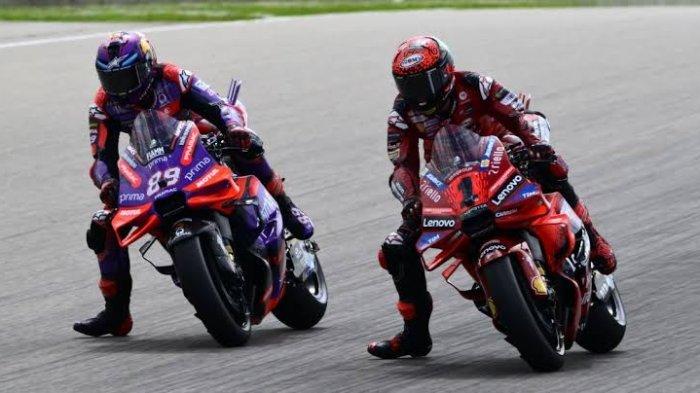 Live Trans7! Jadwal MotoGP Barcelona 2024 Jorge Martin vs Pecco Bagnaia vs Marc Marquez ...