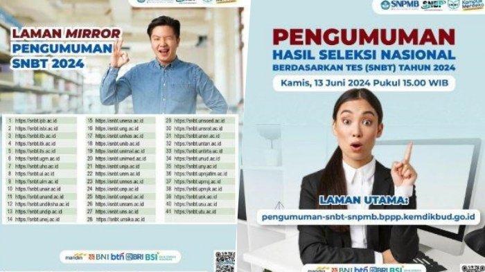 Link Pengumuman SNBT SNPMB 2024, Lengkap Cara Cek Hasil UTBK - Tribunmanado.co.id