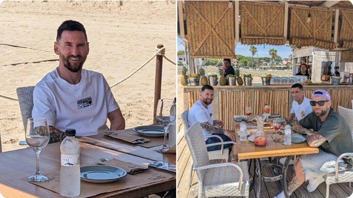Lebih Pilih Liburan, Viral Messi dan Di Maria Bersantai Sementara ...