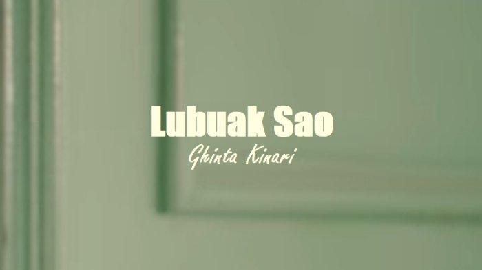 Lirik Lagu Lubuak Sao - Ghinta Kinari - Tribunmanado.co.id