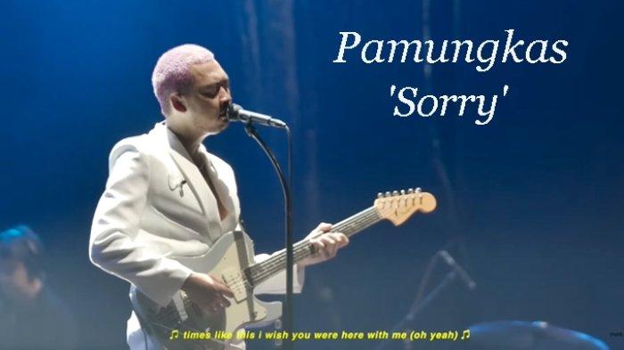 Lirik Lagu Pamungkas - Sorry - Tribunmanado.co.id