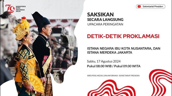SEDANG BERLANGSUNG Live Streaming Upacara Bendera 17 Agustus 2024 di IKN dan Istana Merdeka ...
