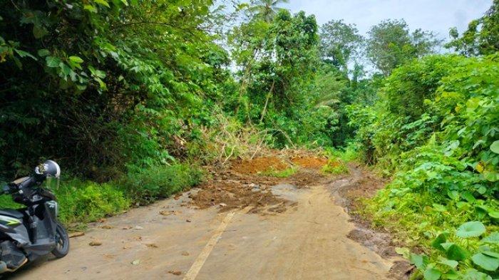 4 Titik Longsor di Jalur Bunaken-Mapanget Kota Manado, Banyak ...