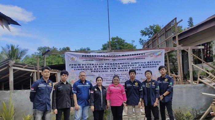 Mahasiswa dan Dosen Polimdo Gelar Pengabdian di SD Kristen Victory Manado, Mereka Lakukan Hal ...