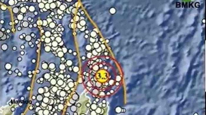 Gempa Bumi Sore ini di Maluku Utara, Selasa 10 Juni 2025, Info BMKG Baru Terjadi di Laut ...