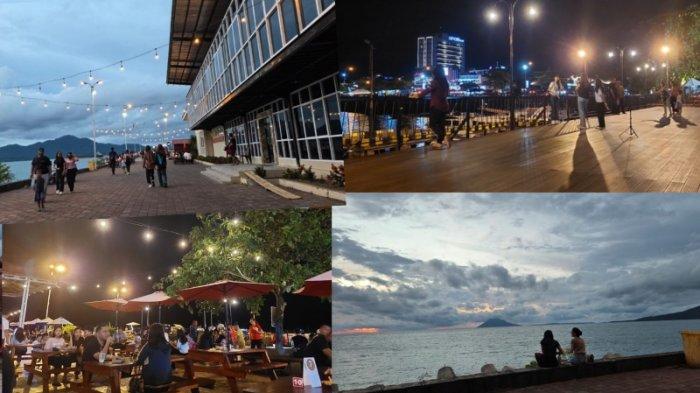 Nikmati Senja hingga Kuliner Malam di Manado Bay, Spot Nongkrong ...