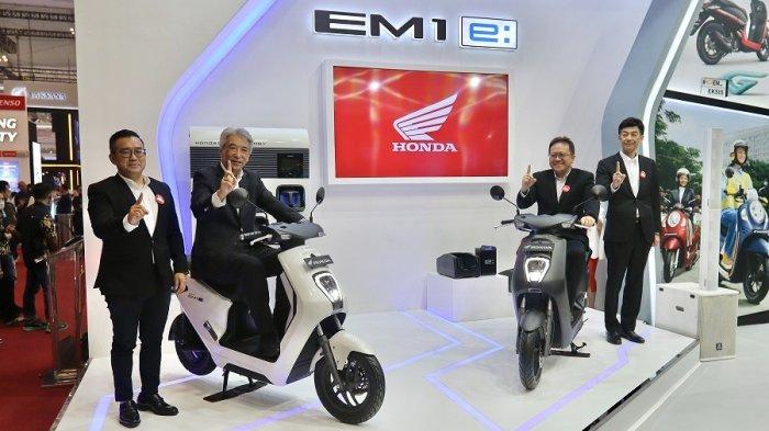 Akhirnya, AHM Luncurkan Sepeda Motor Listrik Honda EM1 e: - Tribunmanado.co.id