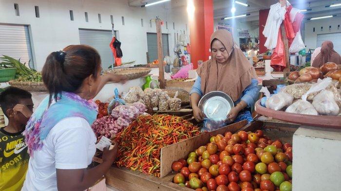 Informasi Harga Bahan Pokok di Pasar Bersehati Manado Sulawesi Utara, Senin 20 Maret 2023 ...