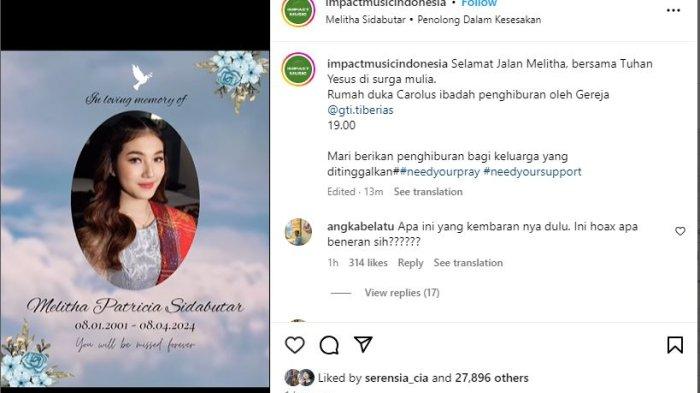 Melitha Sidabutar, Penyanyi Lagu Rohani Penolong yang Setia Meninggal ...