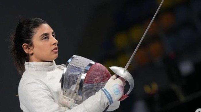 Sosok Nada Hafez, Atlet Anggar yang Bertanding di Olimpiade Paris 2024 dalam Kondisi Hamil 7 ...